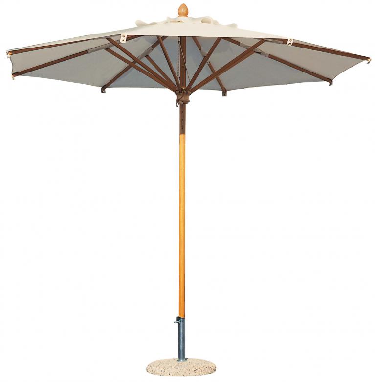 Parasol bois Palladio pour terrasse, piscine en carré, rond, rectangle